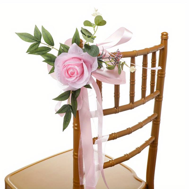 Chair Florals 01, Wedding Chair Flowers, Wedding Chair Floral ...