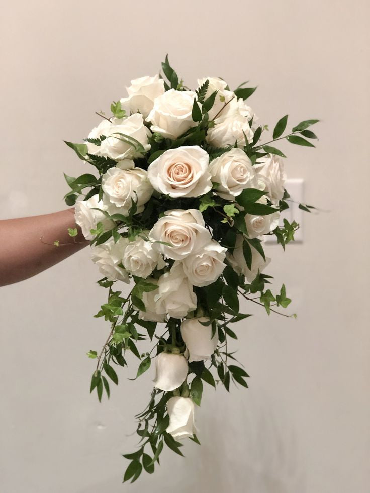 Simply You - Devi Flowers, cascading bouquets, wedding flowers, wedding ...